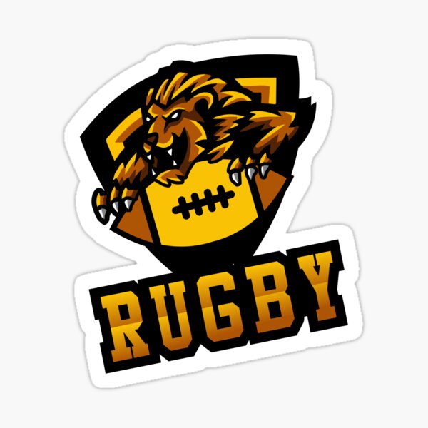 "rugby" Sticker for Sale by SaschaPatrick | Redbubble