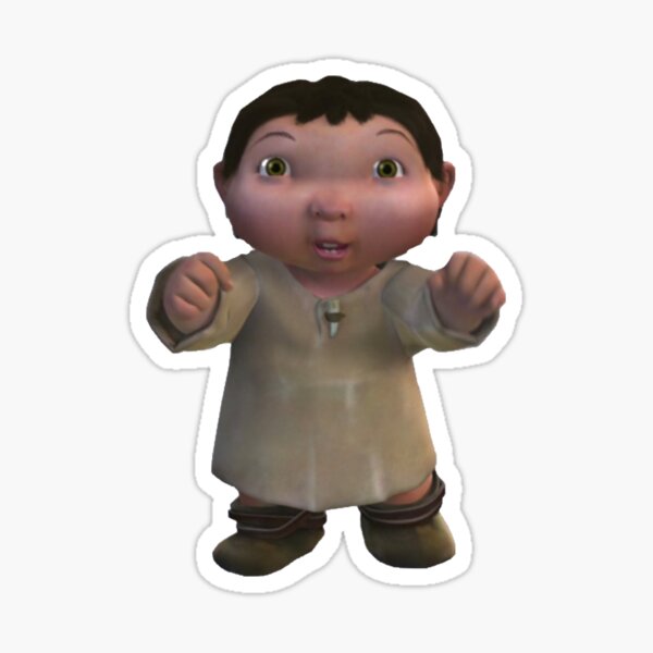 "Ice Age Baby Meme" Sticker for Sale by alexcrewe | Redbubble