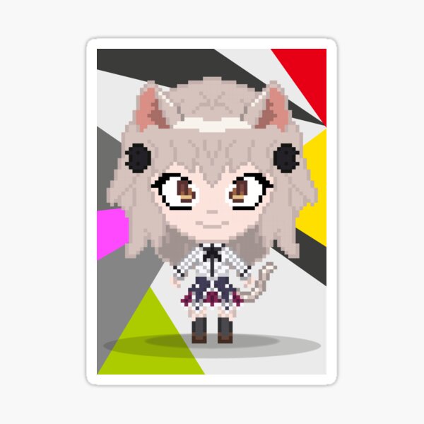 "HighSchool DxD: Koneko Toujou Pixel Art" Sticker for Sale by Jarrid ...