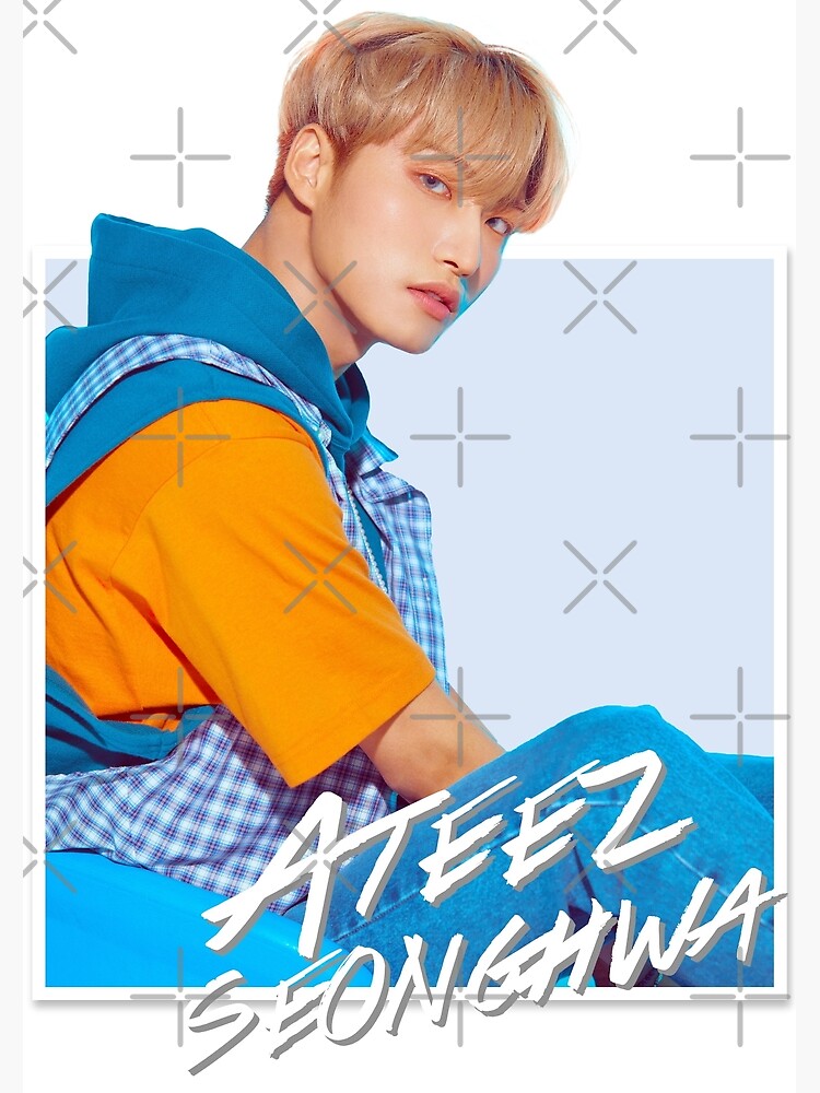 "Ateez - Seonghwa" Poster by 95amy | Redbubble