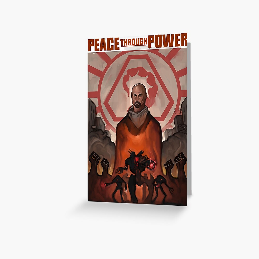"'Peace Through Power' Kane Print" Poster for Sale by buddykaroon ...