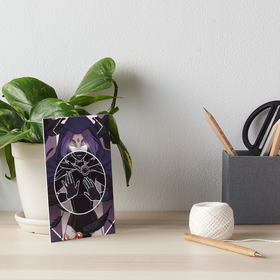 "Teen Titans: Raven Roth" Art Board Print by ItsDarkParadise | Redbubble