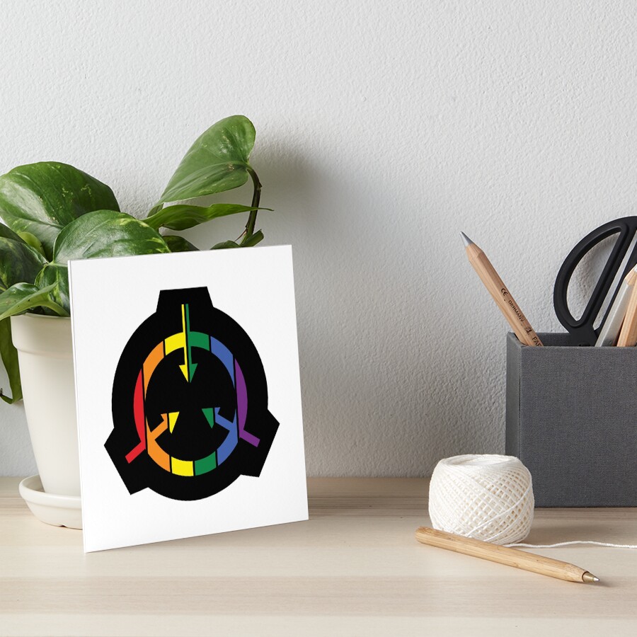 "SCP Rainbow Single Logo" Art Board Print for Sale by ToadKingStudios ...
