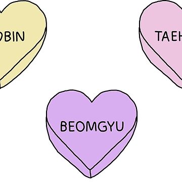 "TXT members" Sticker for Sale by alexabay | Redbubble