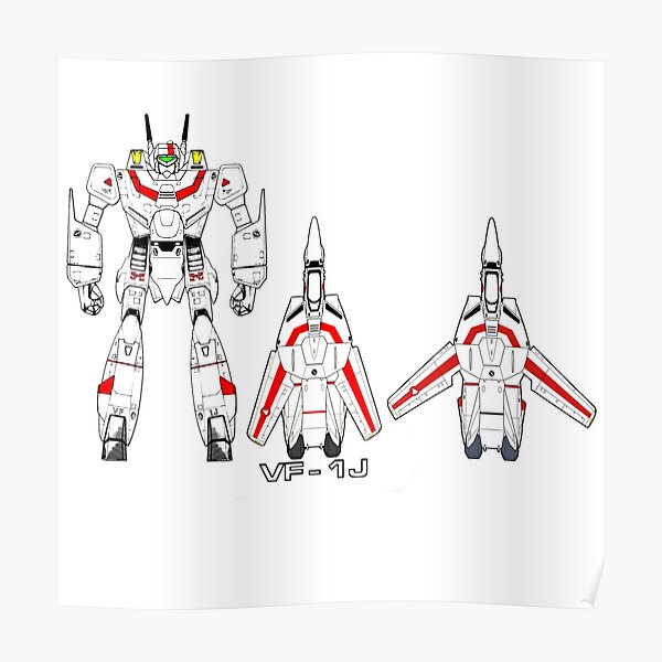Robotech Posters | Redbubble