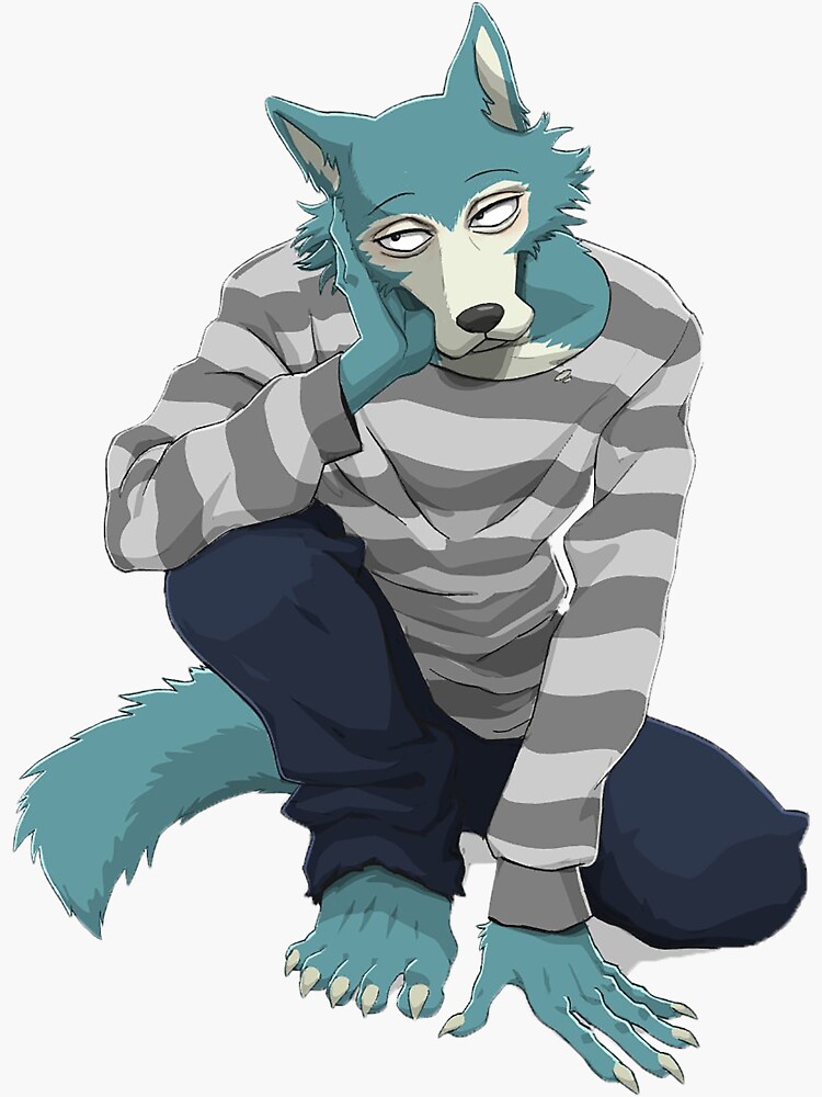 "Beastars legoshi" Sticker by Toropix | Redbubble