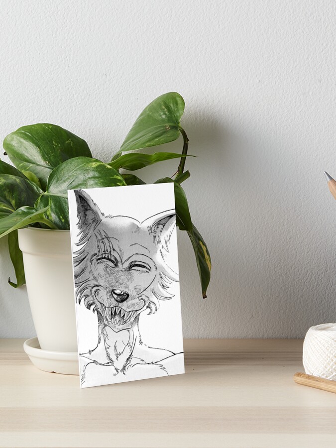 "Beastars legoshi" Art Board Print by Toropix | Redbubble