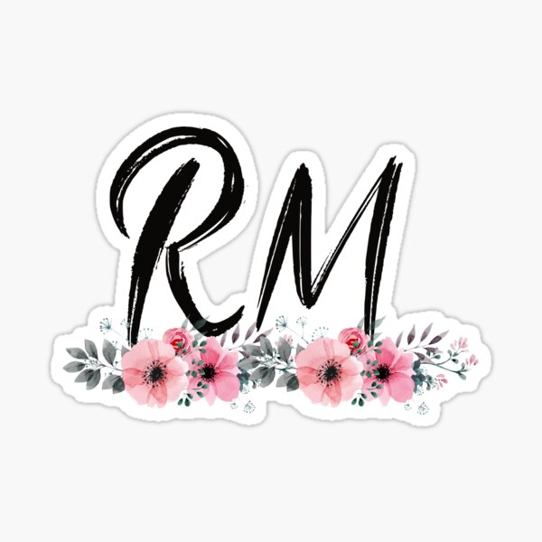 Sticker « RM Floral », par A-Jade | Redbubble
