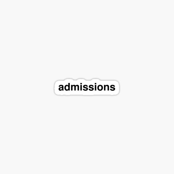 Admissions Merch & Gifts for Sale | Redbubble