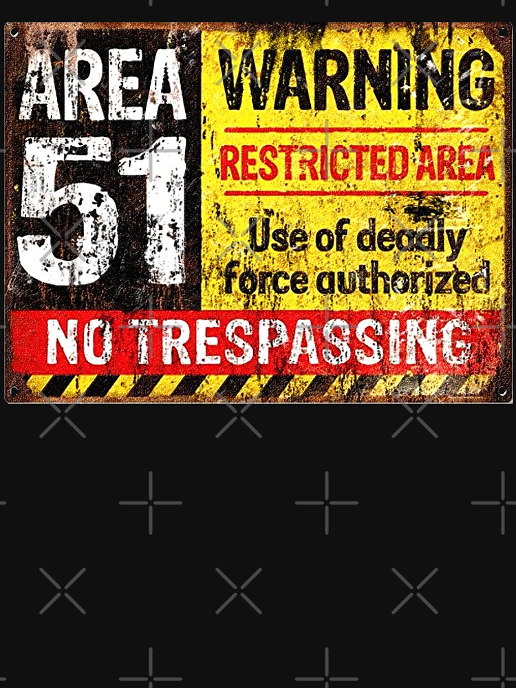 "AREA 51" T-shirt for Sale by PapaSquatch | Redbubble | area 51 t ...