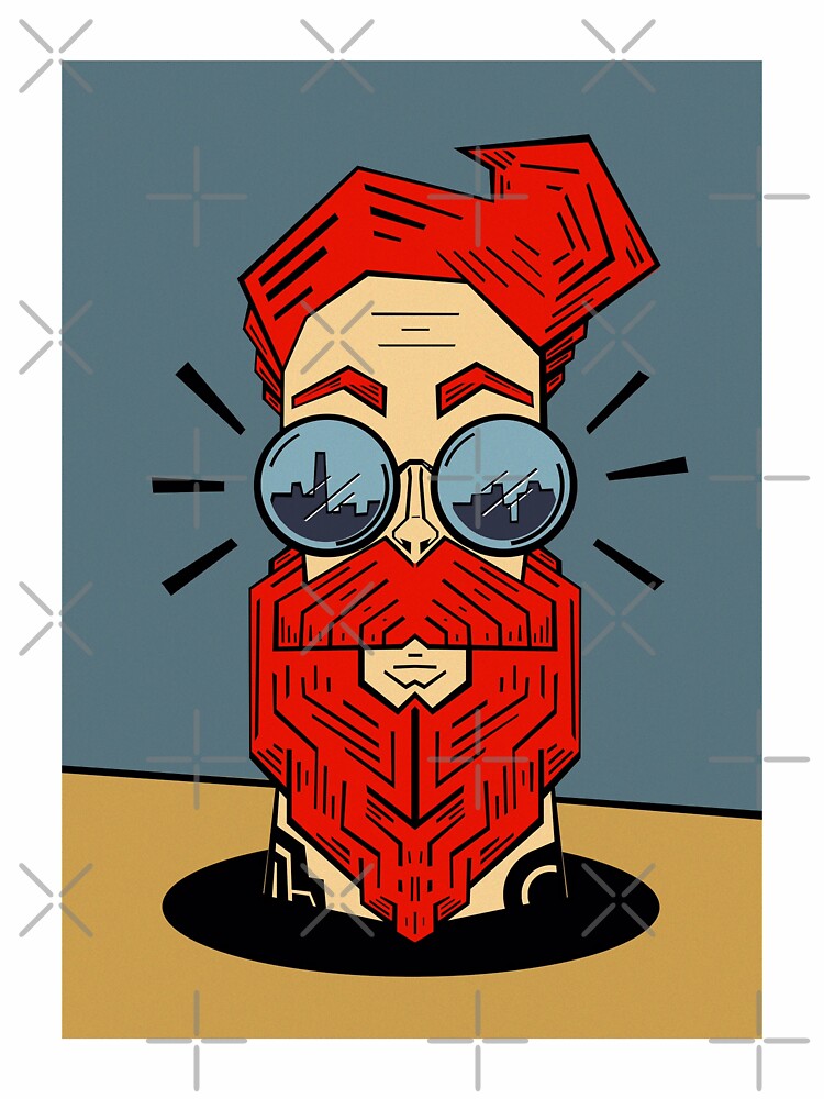 "UNDERGROUND" Sticker by dromalde | Redbubble