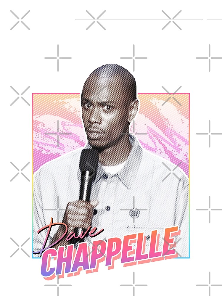 "Dave Chappelle - 80s design" Art Print for Sale by BlueDoctor | Redbubble