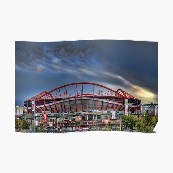 "Benfica Stadium" Poster for Sale by pescas | Redbubble