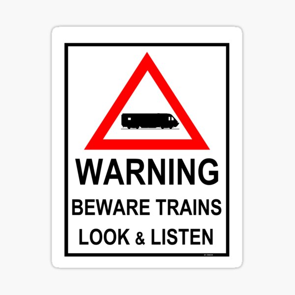 "Intercity 125 sign" Sticker for Sale by CraigMatthews | Redbubble