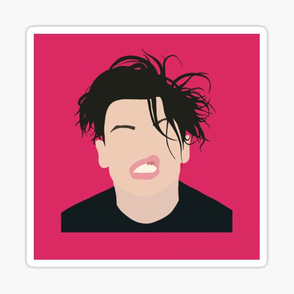"Yungblud Minimalist Portrait Alt. Version" Sticker for Sale by ...