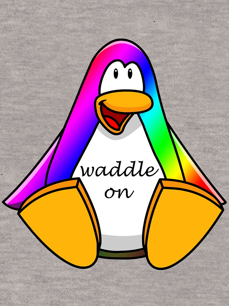 "Waddle on Club Penguin" Lightweight Hoodie by graywolf723 | Redbubble
