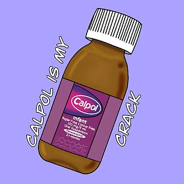 "Calpol " Sticker for Sale by Livharris24 | Redbubble