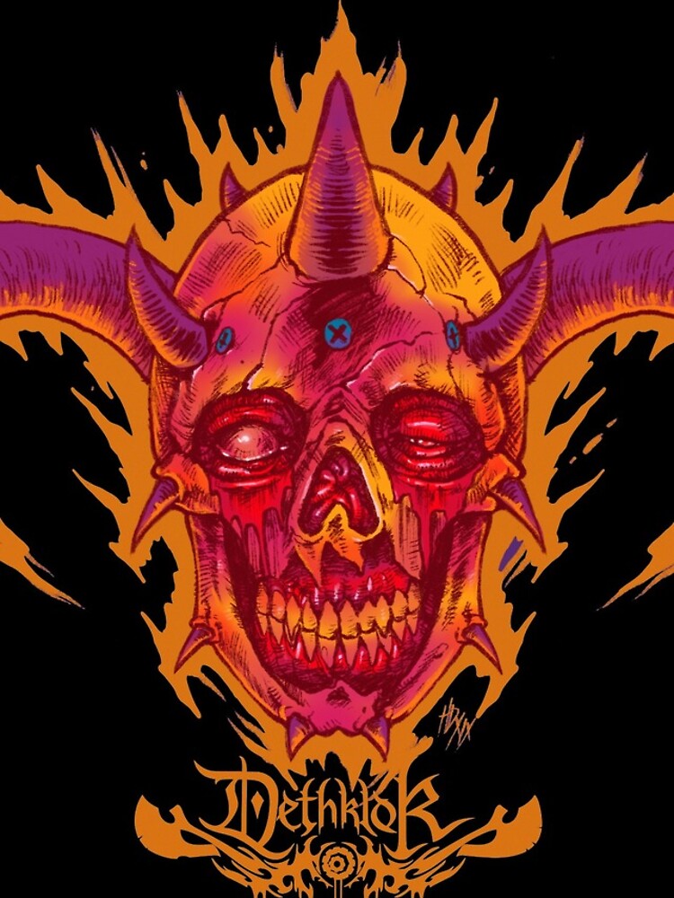 "Metalocalypse "Facebones"" iPhone Case for Sale by humandefect1989 ...