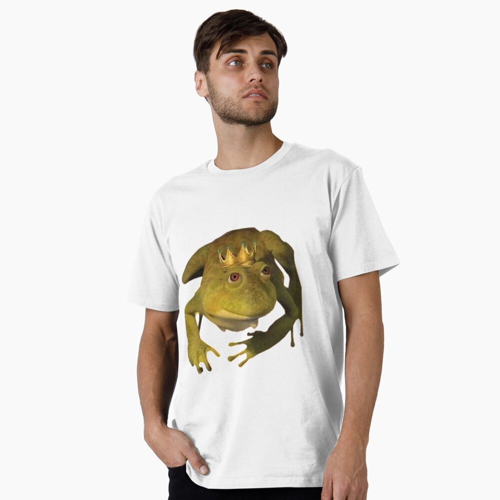 "King Harold Frog-Shrek" Sticker for Sale by Hollias | Redbubble