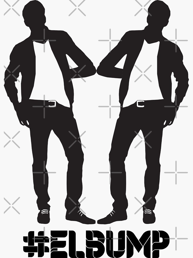 "Elbump - the new safe elbow greeting" Sticker by NerdySherds | Redbubble