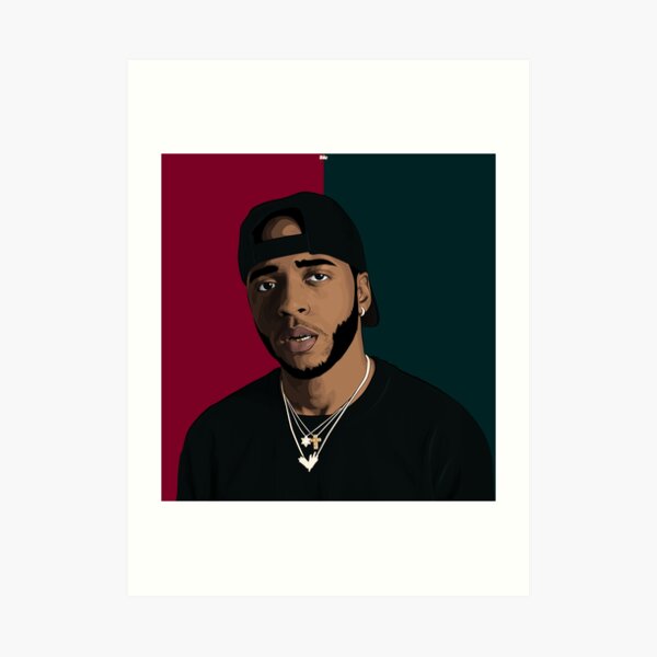 "6LACK" Art Print by olaforshow | Redbubble