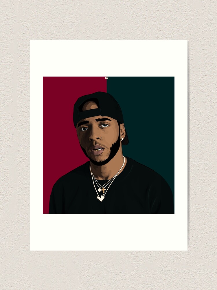 "6LACK" Art Print by olaforshow | Redbubble