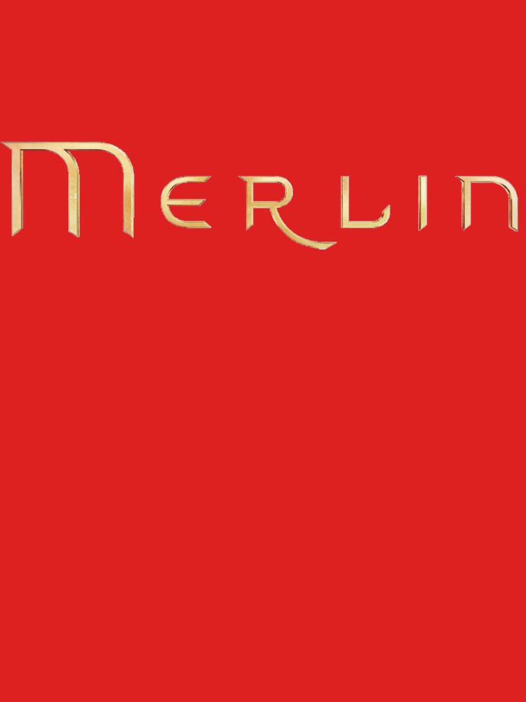 "Merlin text" T-shirt for Sale by DeeDreamer | Redbubble | merlin t ...