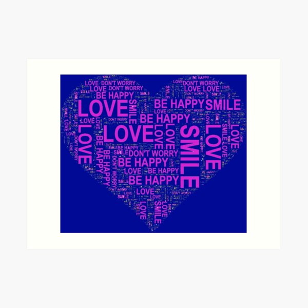 "Wordificator - Convert Words Into Typographic Art" Art Print for Sale ...