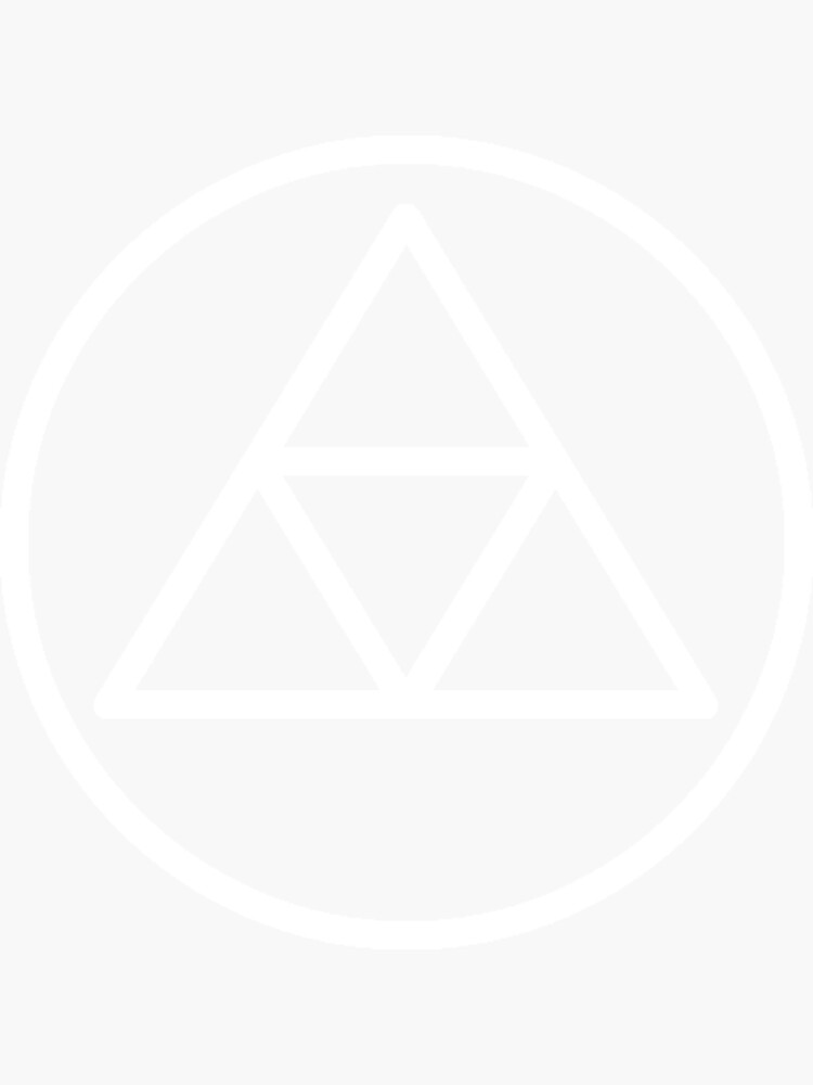 "Delta Triangle Encircled Symbol" Sticker for Sale by Spartawolf ...