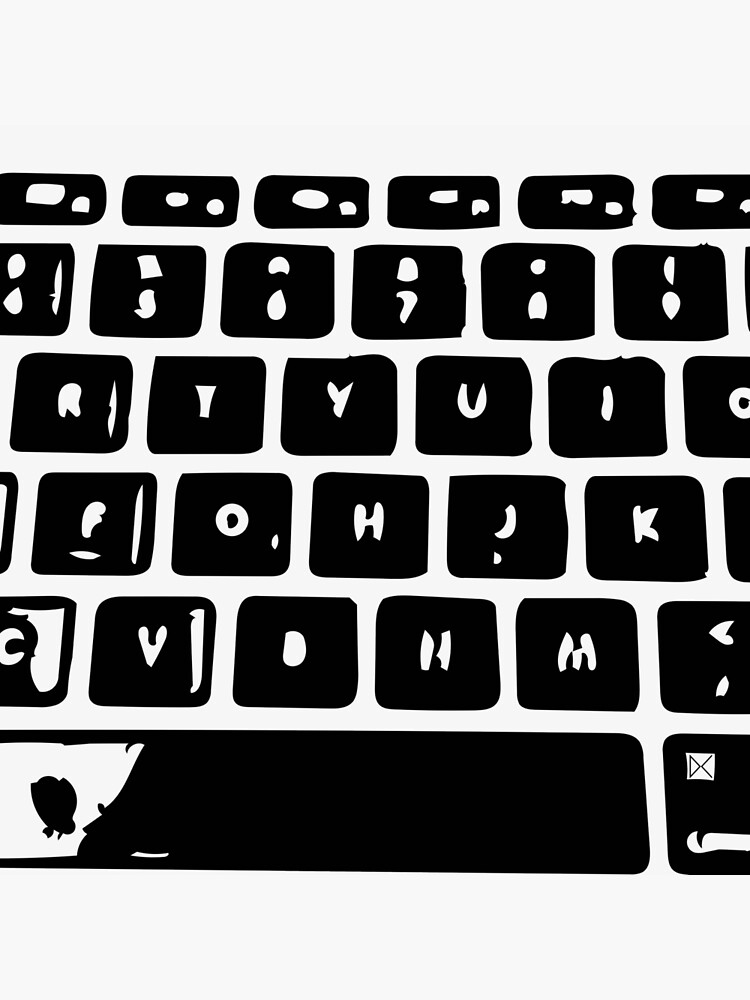 "Computer Keyboard" Throw Pillow for Sale by davidcaddy | Redbubble