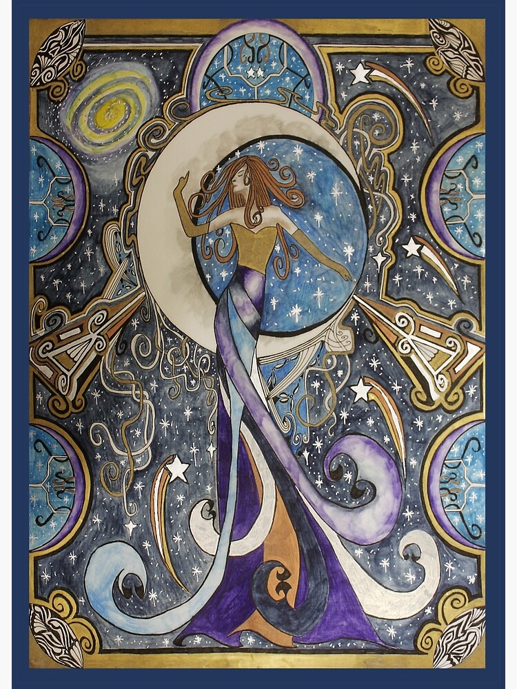 "Stars Nouveau" Art Print for Sale by Stormswept | Redbubble