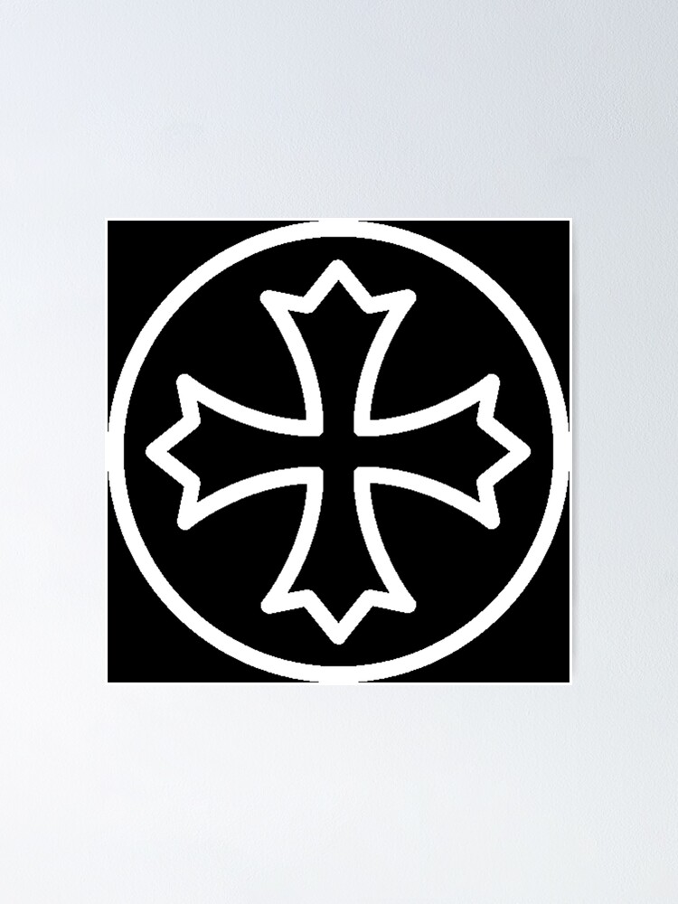 "Occitan Cross of Toulouse" Poster for Sale by Spartawolf | Redbubble