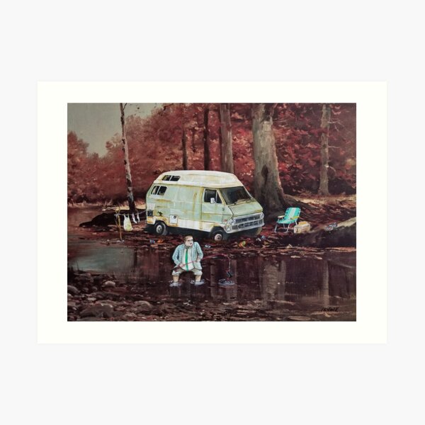 "Van Life" Art Print for Sale by David Irvine | Redbubble