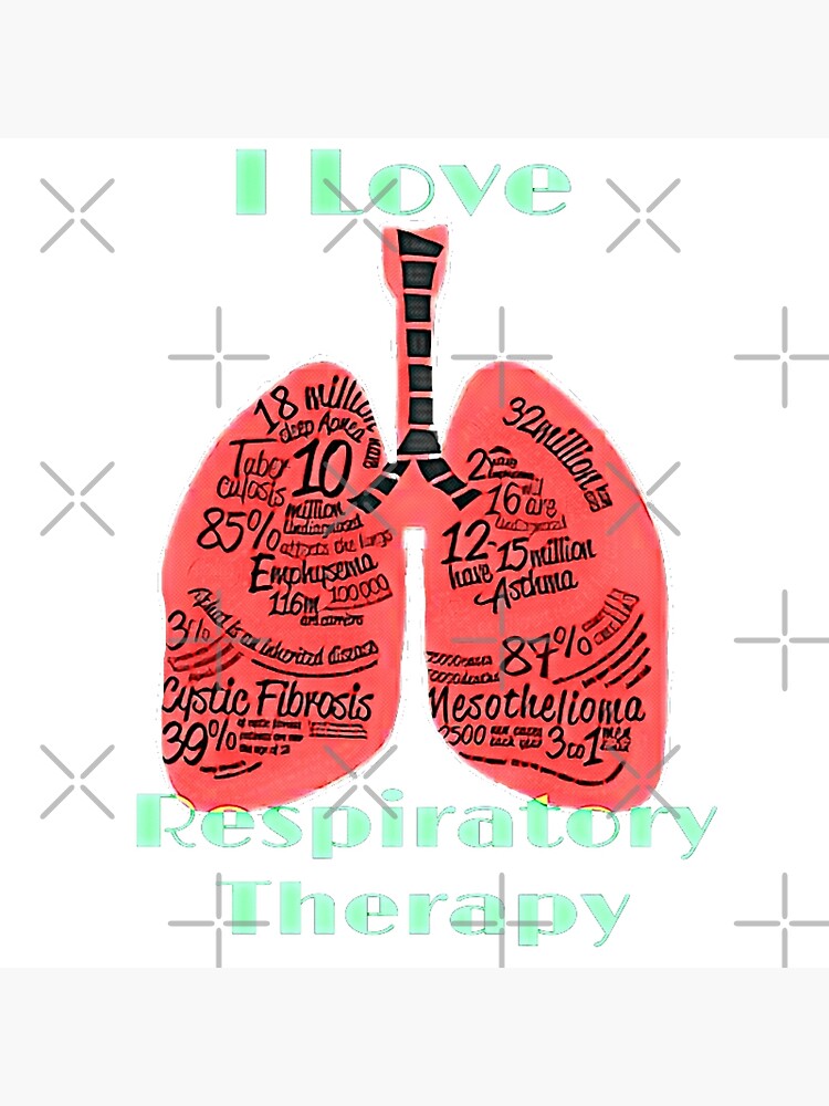 "I Love Respiratory Therapy" Poster by natnat7w | Redbubble