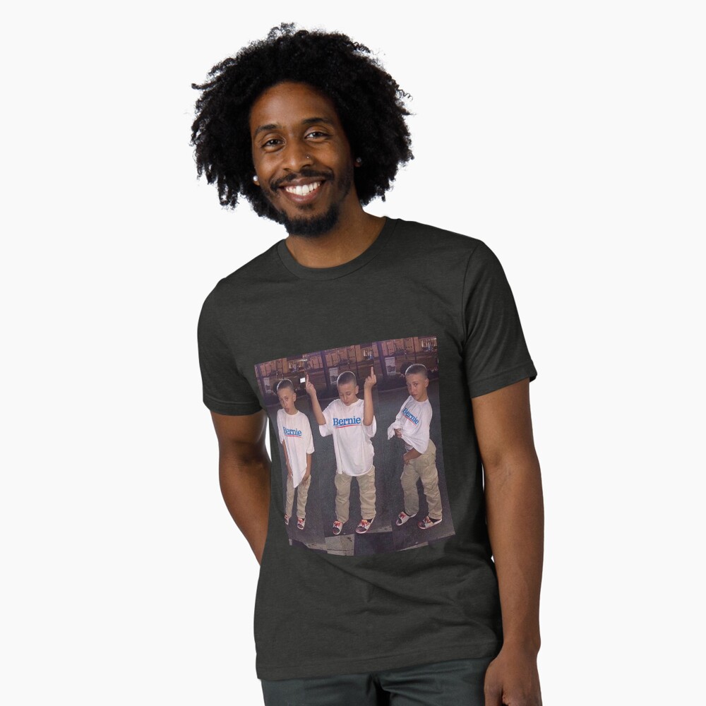 "timmy thick wearing a bernie shirt " Sticker for Sale by JoJo370 ...