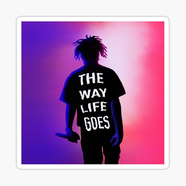 The Way Life Goes Stickers | Redbubble