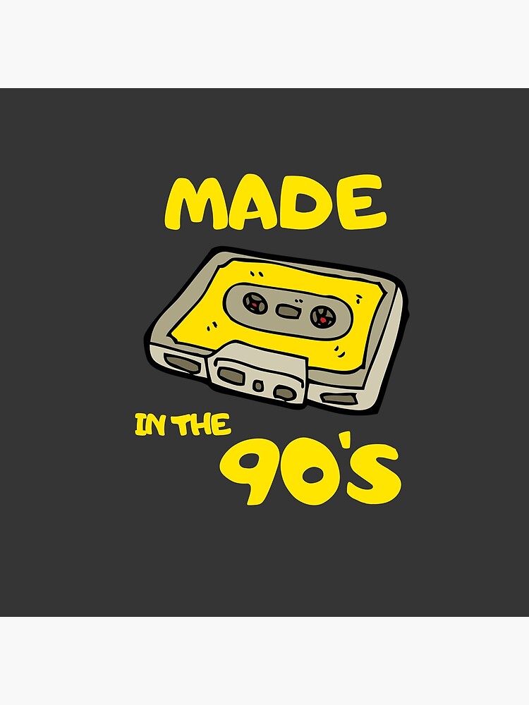"Retro Vintage Made in the 90's 1990 Classic Old School Cute Funny Gift ...