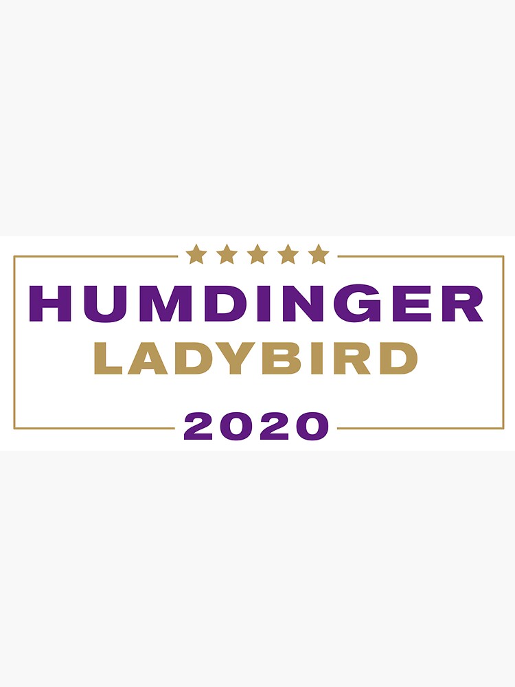 "Humdinger/Ladybird 2020 Campaign Logo" Sticker for Sale by ...