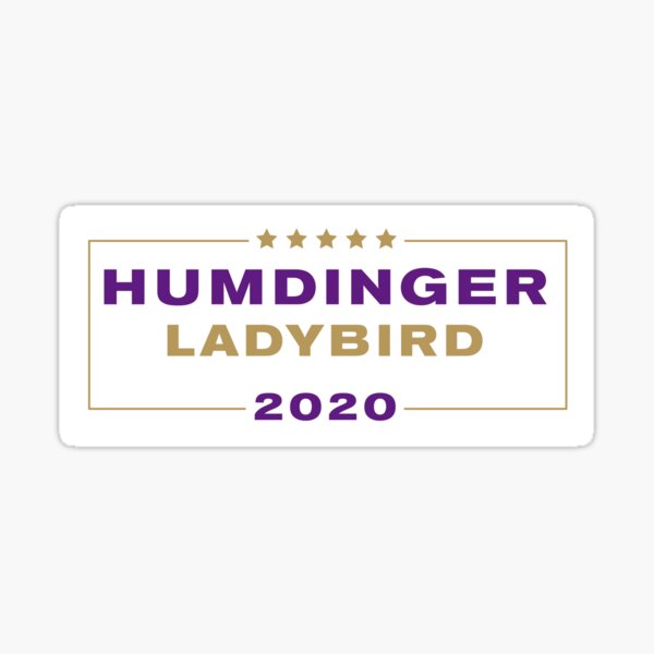 "Humdinger/Ladybird 2020 Campaign Logo" Sticker for Sale by ...