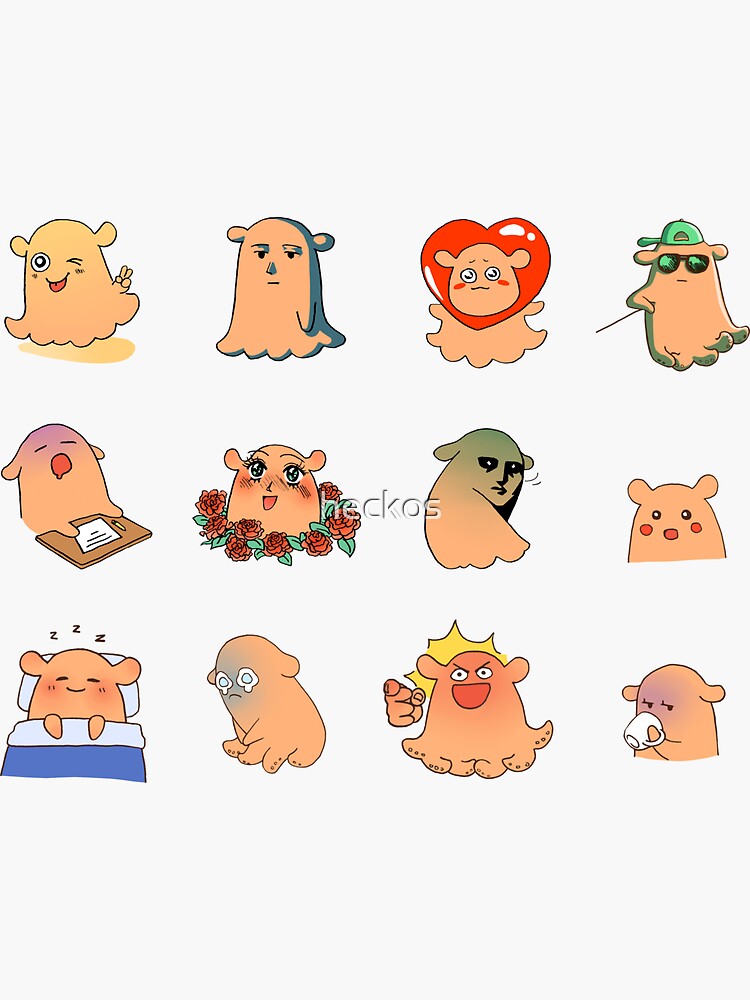 "Dumbo Octopus Stickers" Sticker for Sale by heckos | Redbubble