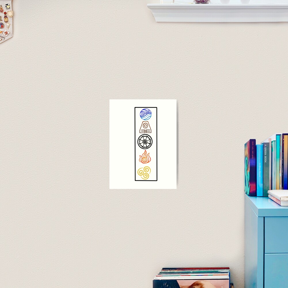 "ATLA Symbols" Art Print for Sale by Amberleaf26 | Redbubble