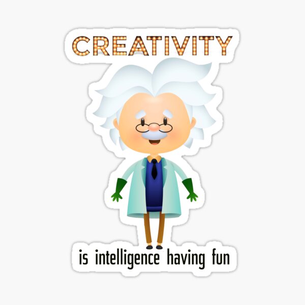 "Creativity " Sticker by Abohili | Redbubble