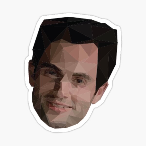 "joe goldberg" Sticker for Sale by unagi-designs | Redbubble