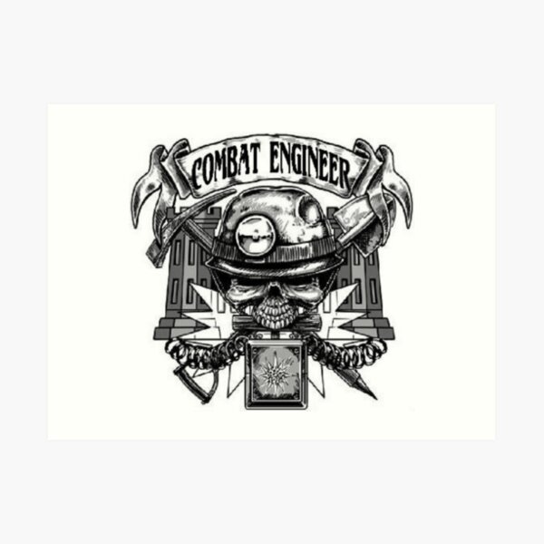 Combat Engineer Art Prints | Redbubble