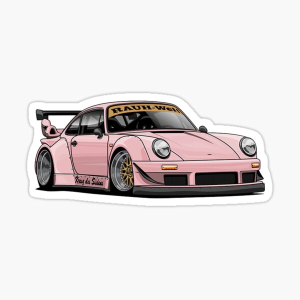 Sticker: Porsche | Redbubble