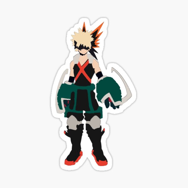 "Kacchan " Sticker by CapillaArt | Redbubble
