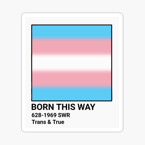 "Transgender Pantone Pride" Sticker for Sale by AHauke01 | Redbubble