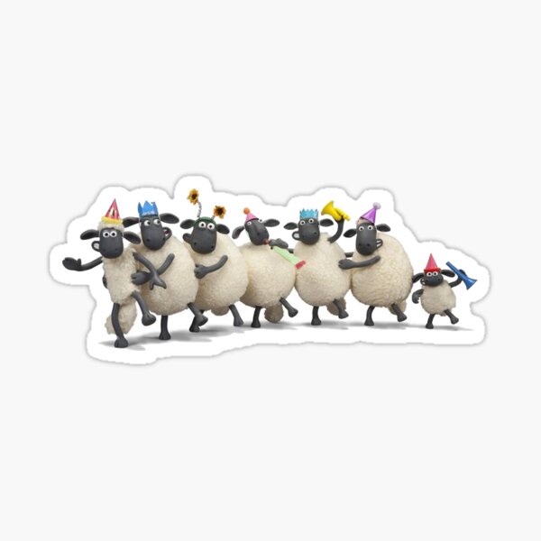 Shaun The Sheep Stickers | Redbubble