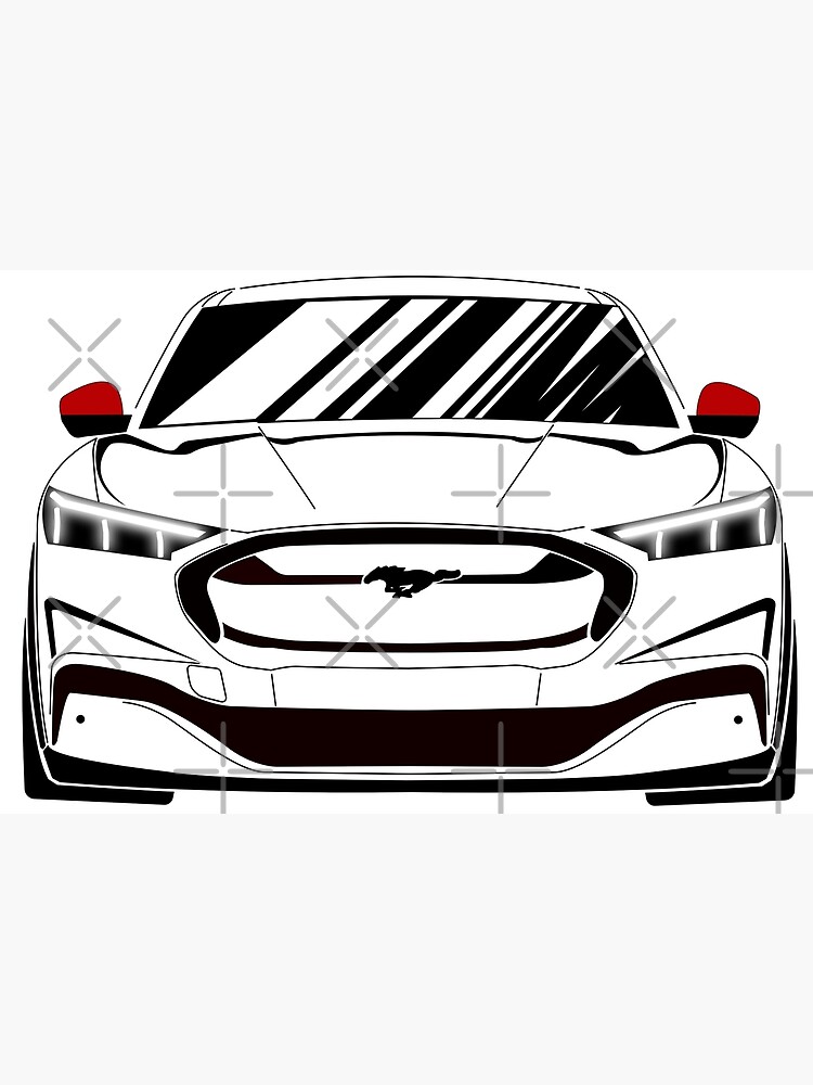 "Mach-e" Art Print for Sale by dgallego | Redbubble