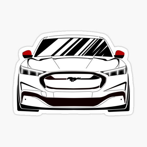"Mach-e" Sticker von dgallego | Redbubble